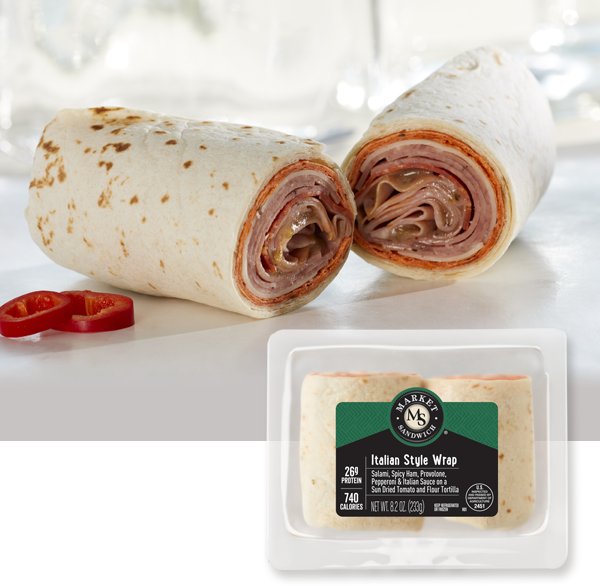 Market Sandwich Wrap Line-Up